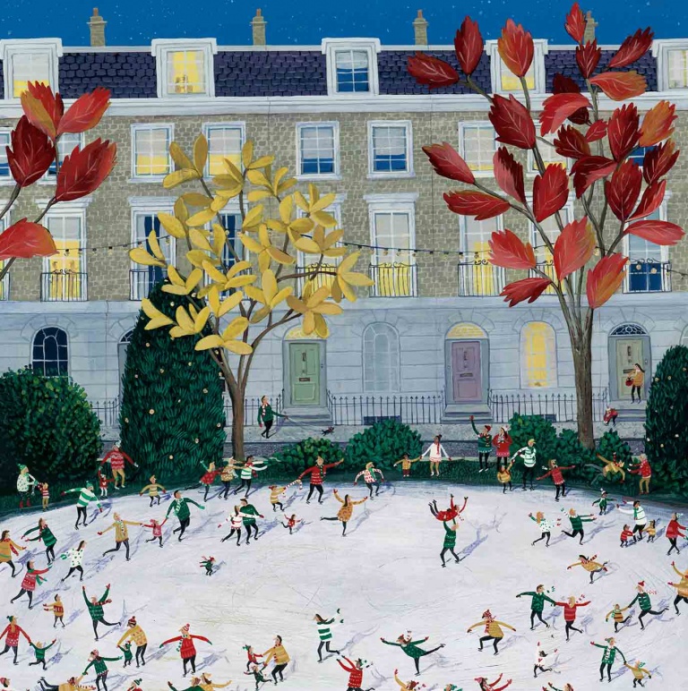 Skating In The Square | Jenni Murphy