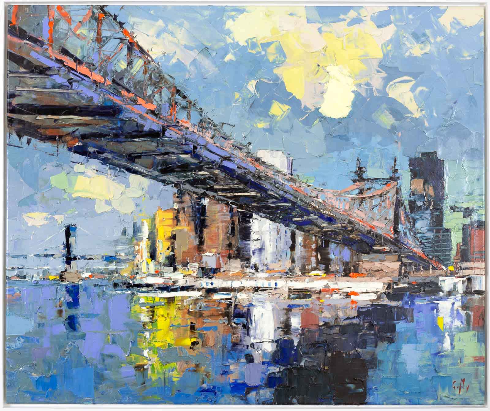 Frank Getty | Impasto Oil Paintings | Shop Online