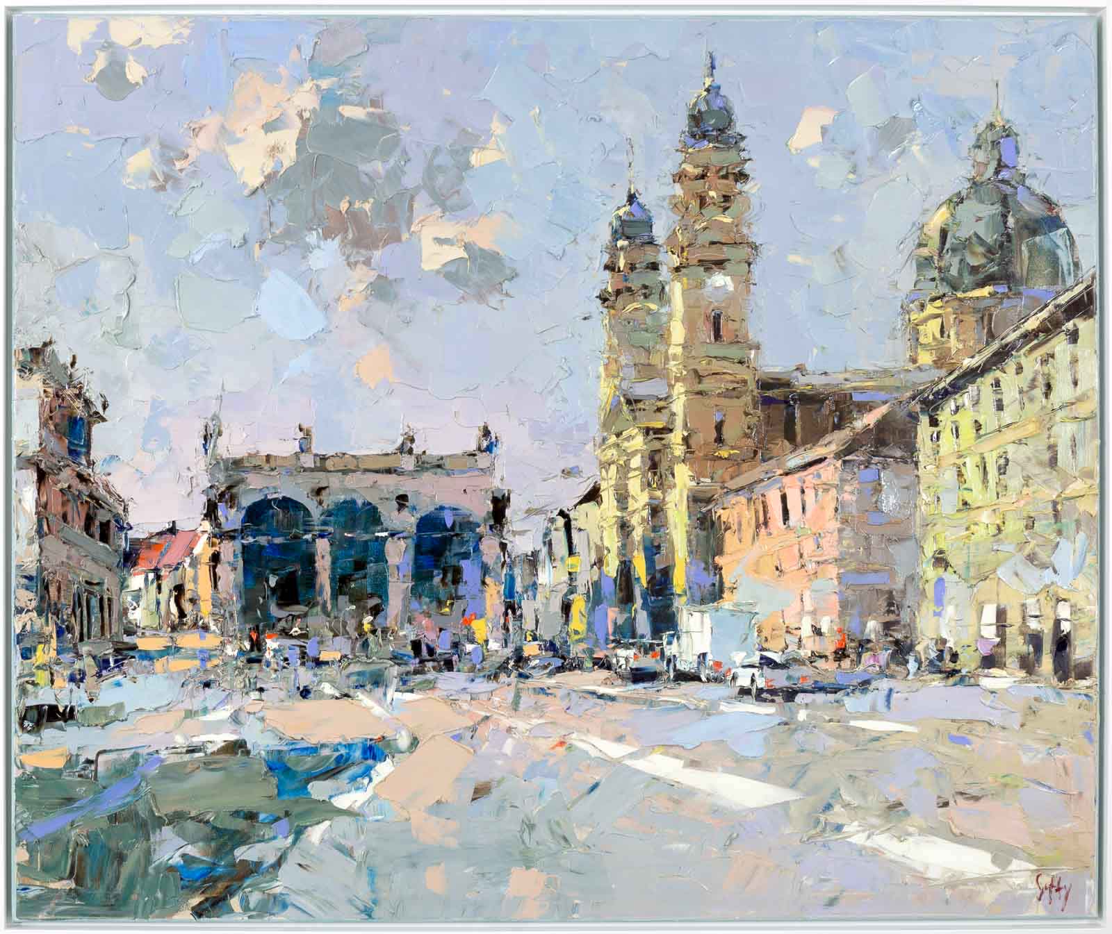 Frank Getty | Impasto Oil Paintings | Shop Online