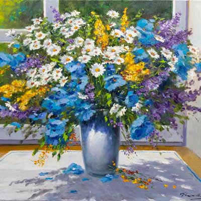 Gerhard Nesvadba | Original Paintings for Sale