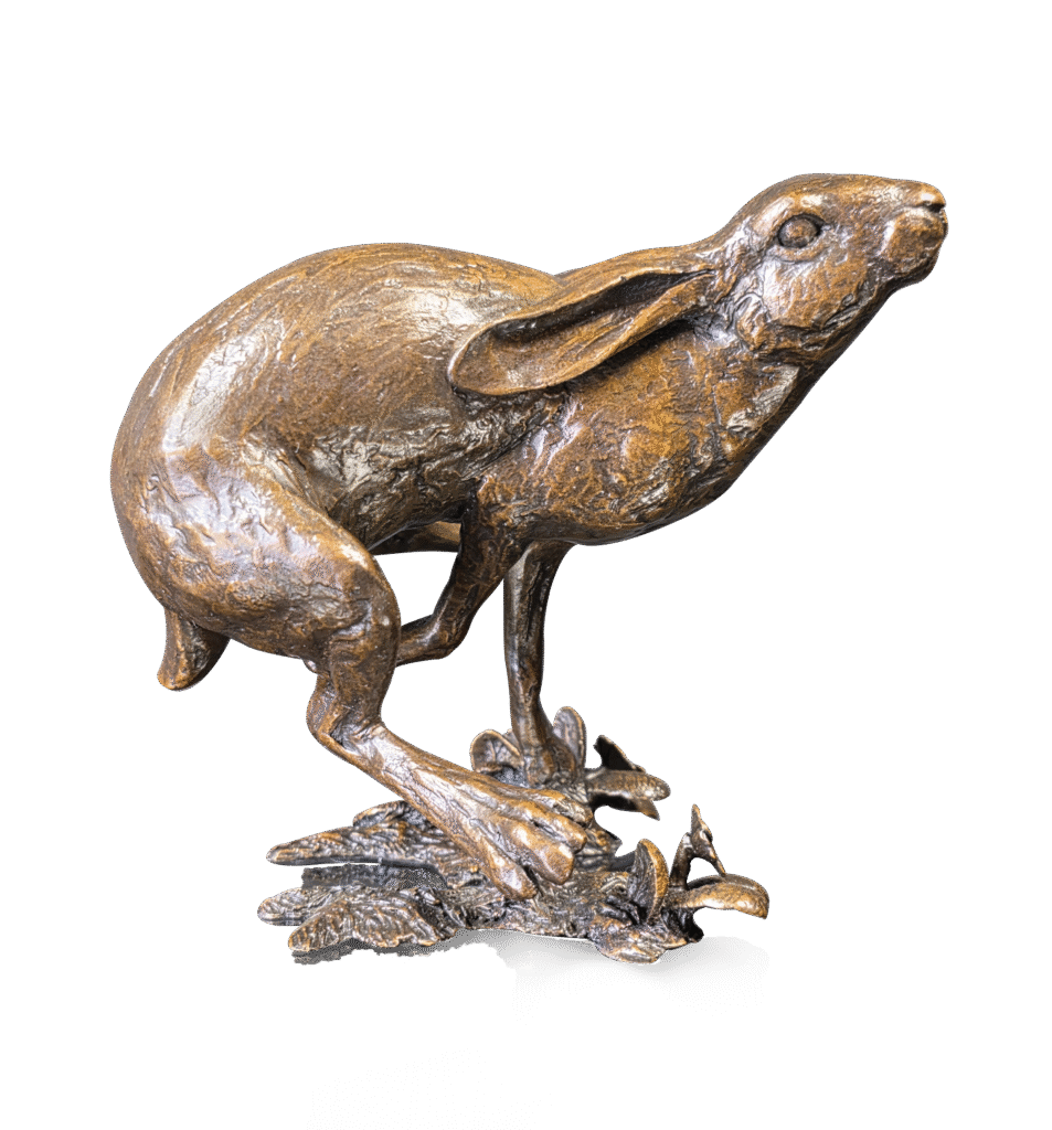 Full Tilt - Large Hare Running (1261) | Michael Simpson